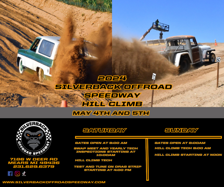 Schedule – Silverback Speedway